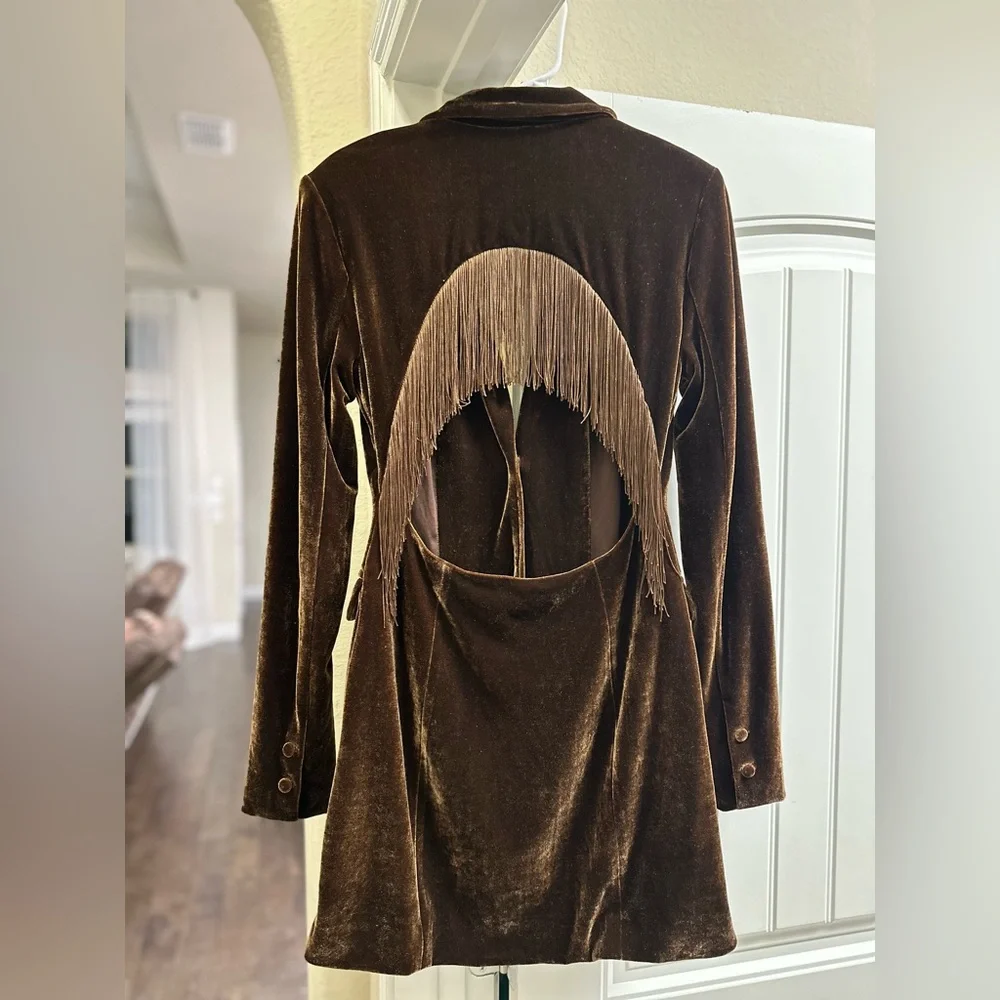 House of Harlow 1960 | Dresses | House Of Harlow 96 Chocolate Velvet ...